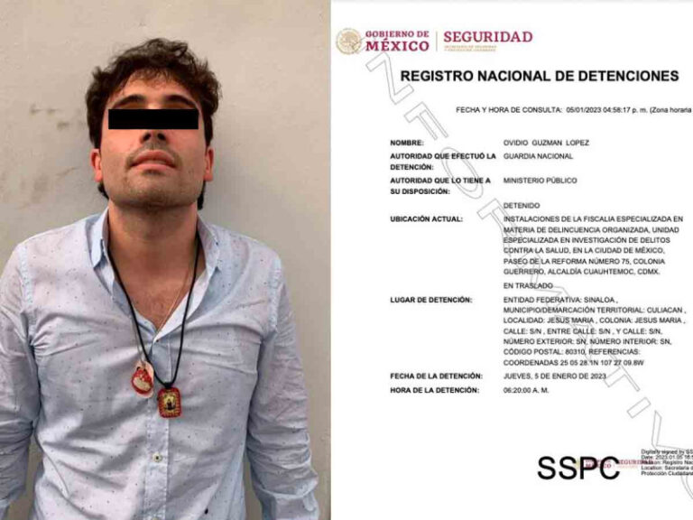 Ovidio Guzmán, Sinaloa Cartel underboss and son of "El Chapo," arrested ...